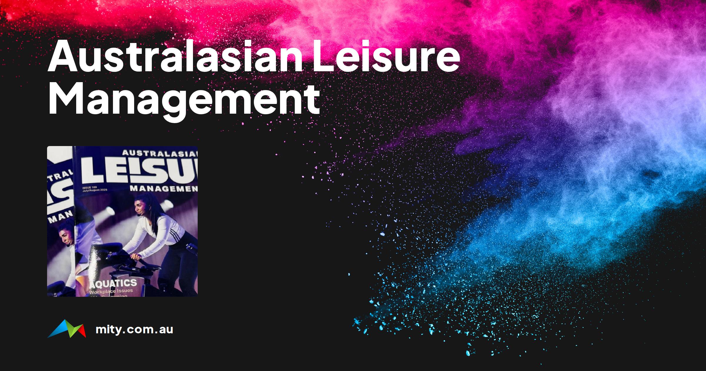 Australasian Leisure Management | Mity Digital