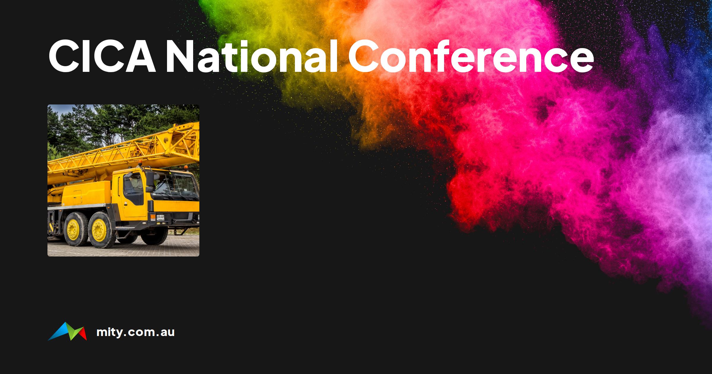 CICA Conference, a custom-designed Statamic website | Mity Digital