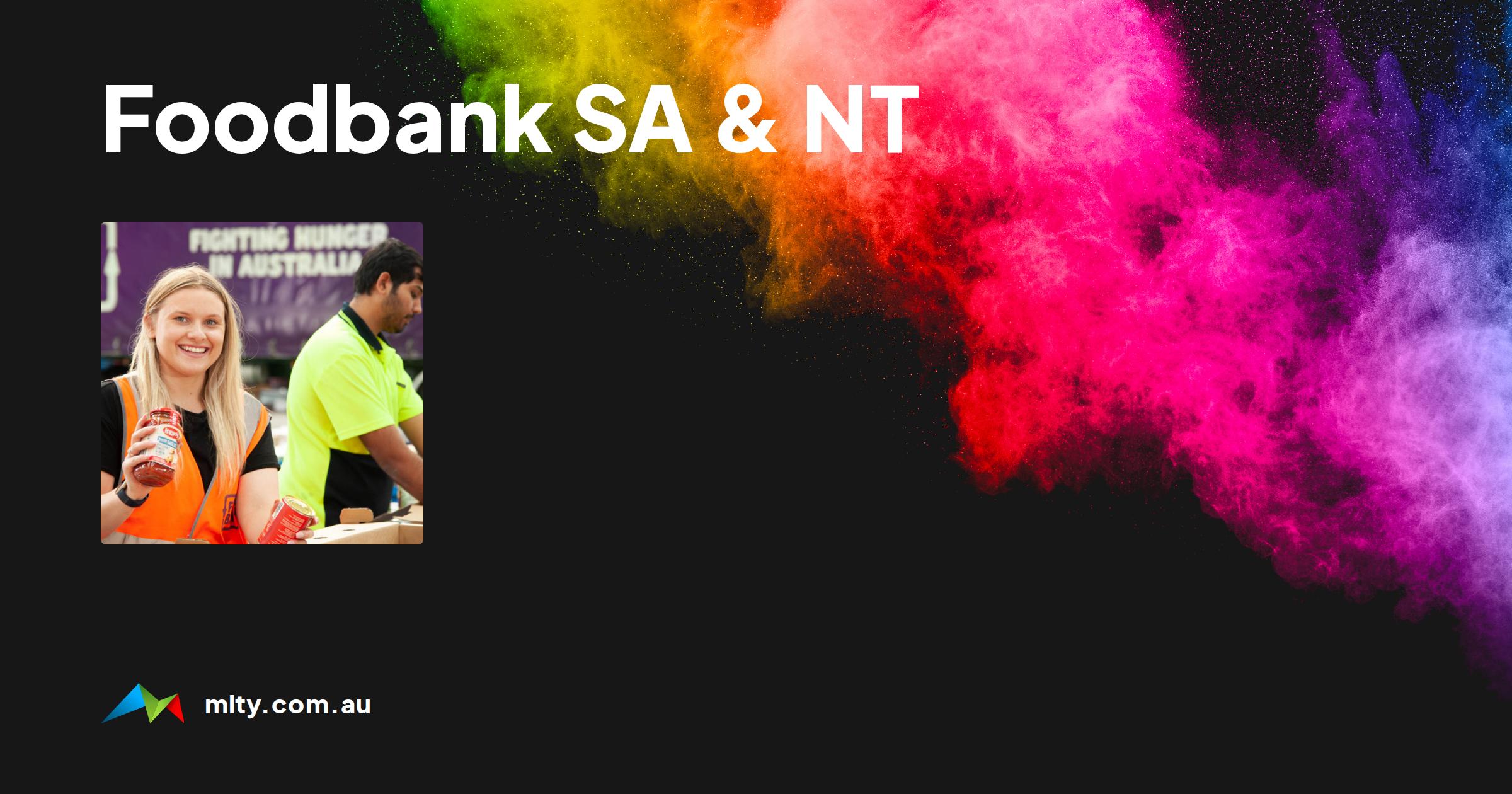 Foodbank SA & NT | Donation Platform | Mity Digital