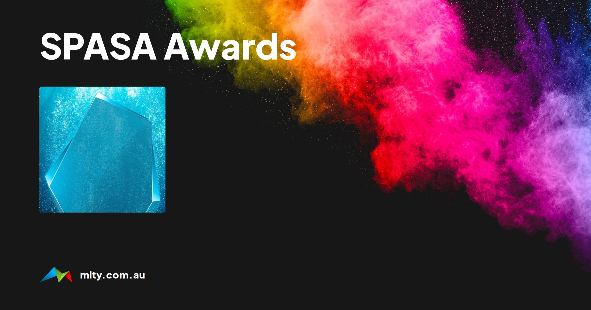 SPASA Awards | Statamic Web Design | Mity Digital