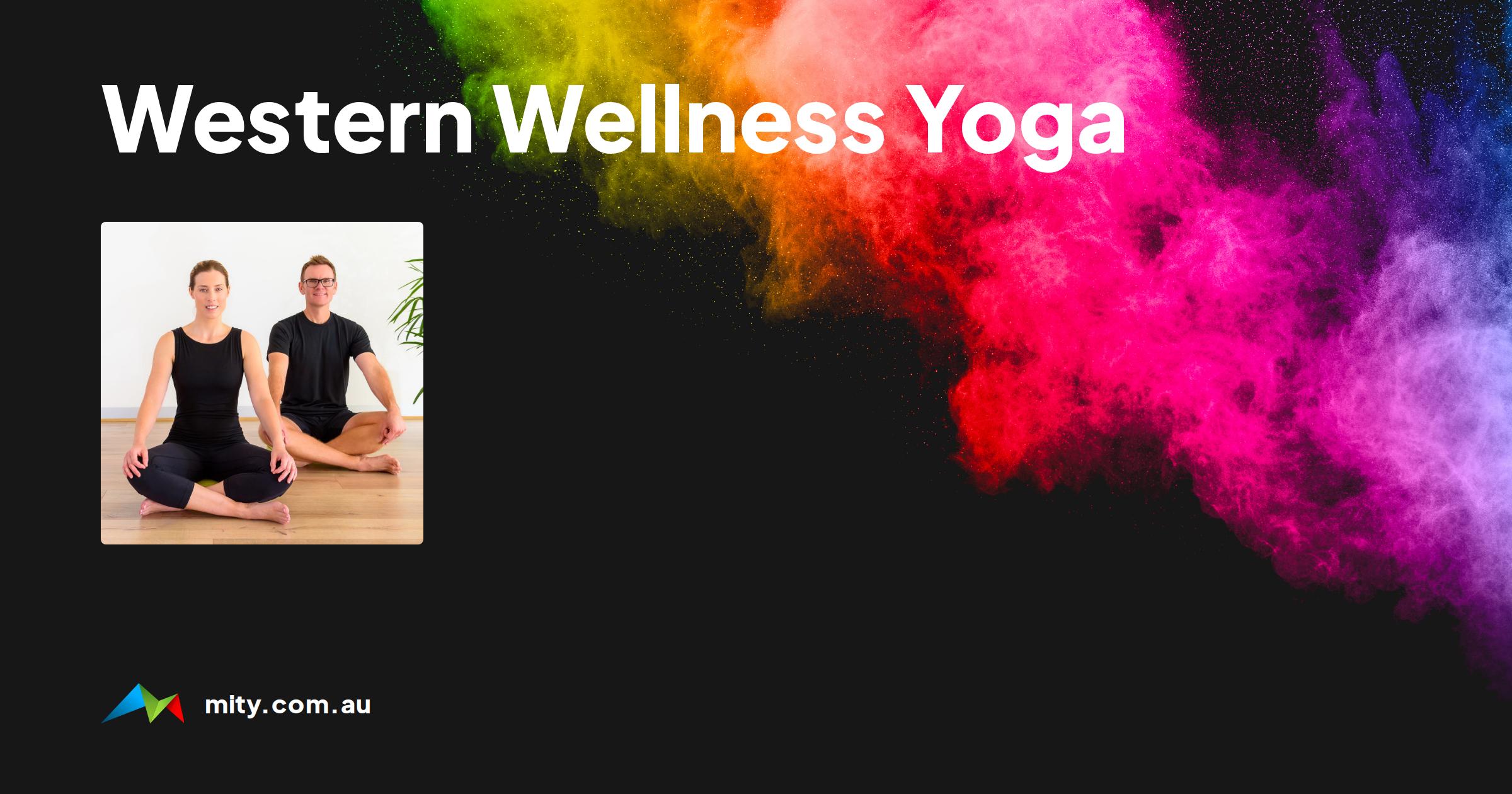 Western Wellness Yoga | Statamic Web Design Melbourne | Mity Digital