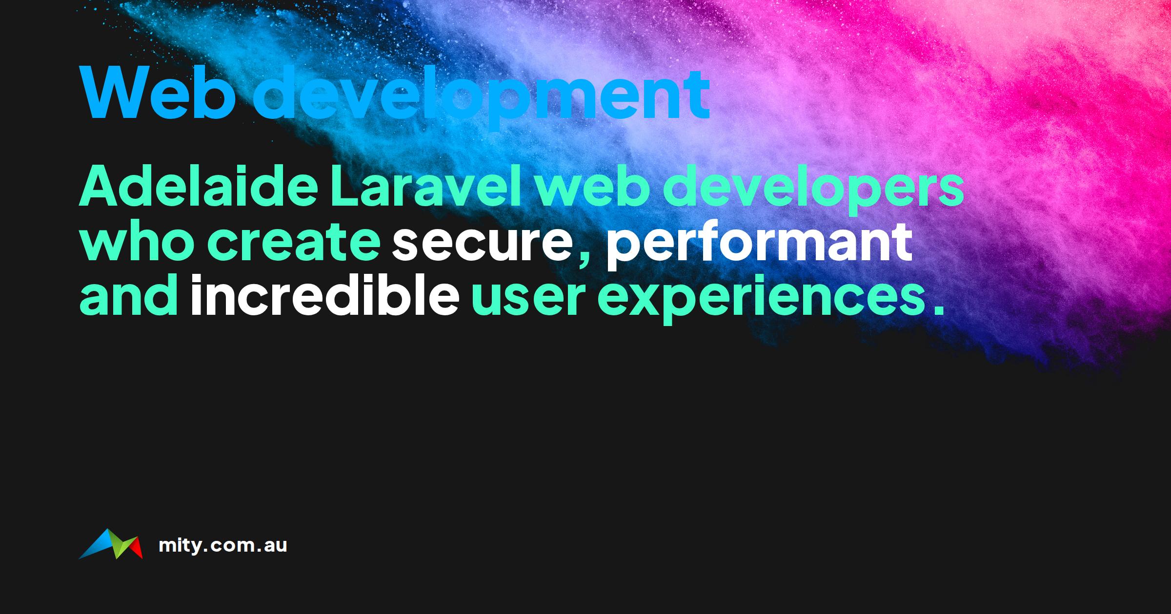 Adelaide Laravel custom web developers for secure and high-performance ...